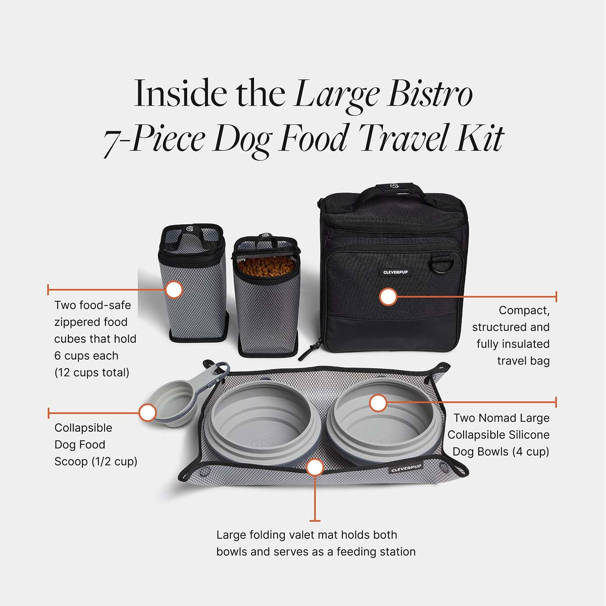 Bistro Box Dog Food Travel Kit – Cleverpup