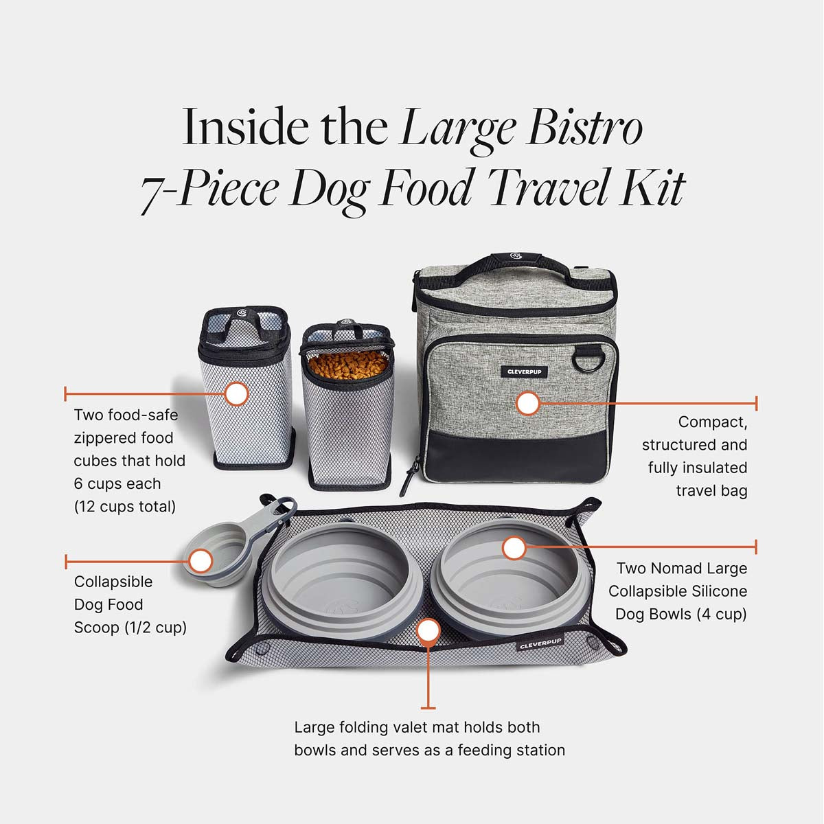 Bistro Box Dog Food Travel Kit – Cleverpup